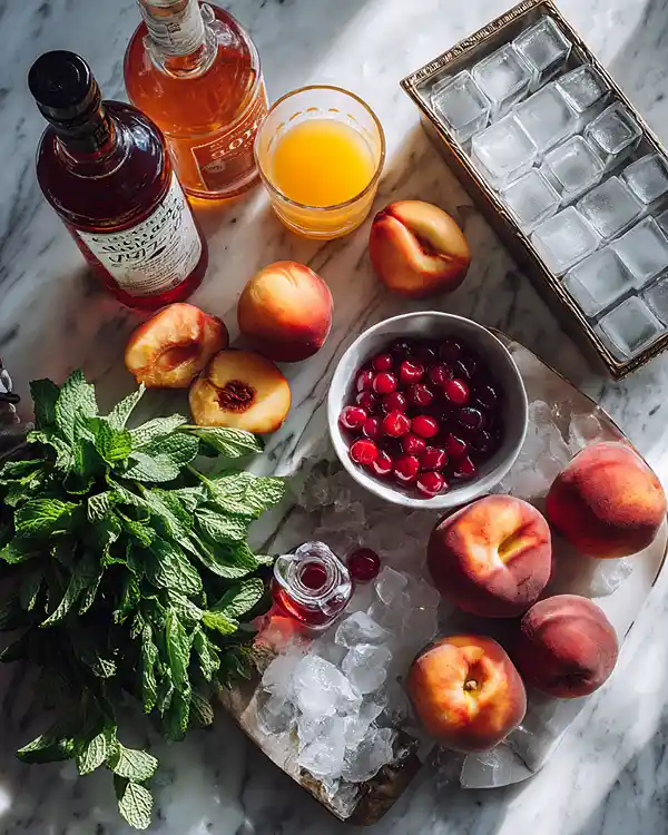 Georgia Peach Cocktail Recipe : Sweet, Peachy & Party-Ready - Eden Plate
