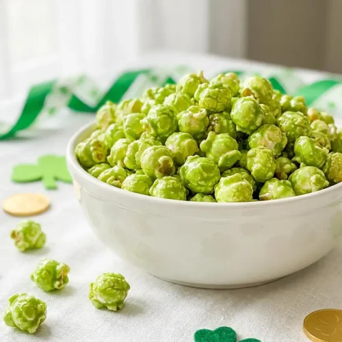 Green Colored Popcorn : A Crunchy, Candy-Coated Party Snack - Eden Plate