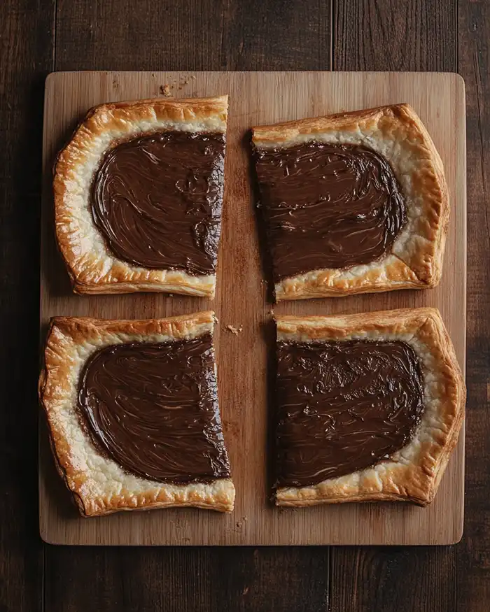 Nutella Toast Pies Recipe : Quick & Crispy Chocolate Hand Pies In 15 ...