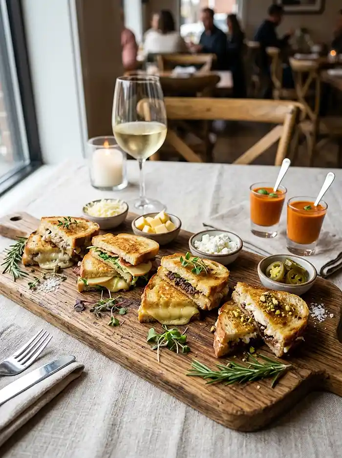 Gourmet Grilled Cheese Flight — The Ultimate Multi-Cheese Skillet ...